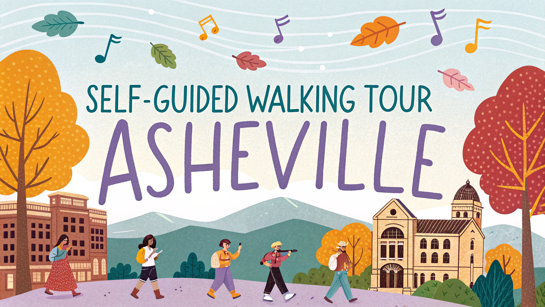 Self-Guided Walking Tour Asheville - SelfGuidedWalk.com