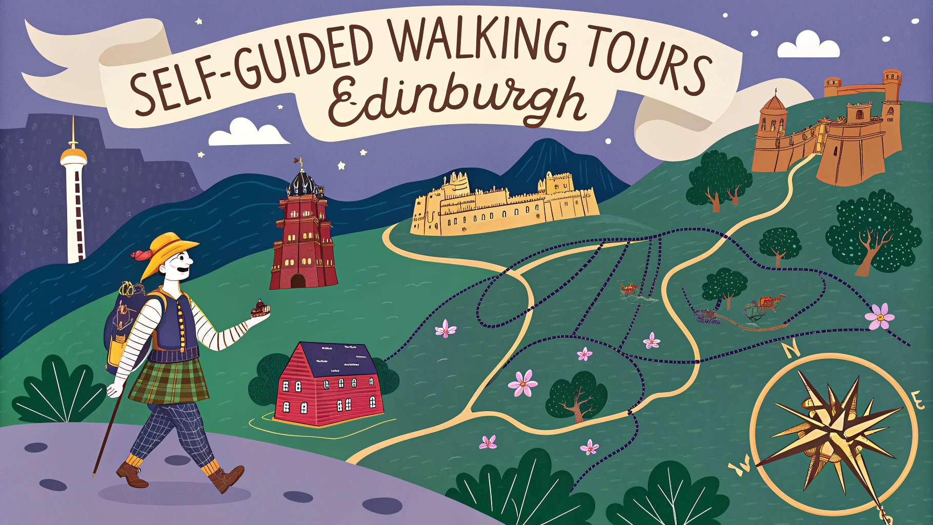 Self-Guided Walking Tours Edinburgh - SelfGuidedWalk.com