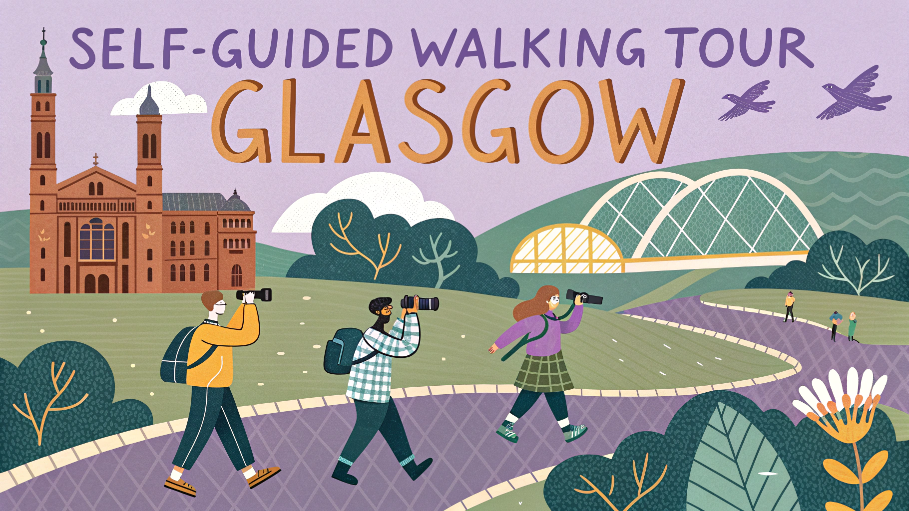 Self-Guided Walking Tour Glasgow - SelfGuidedWalk.com