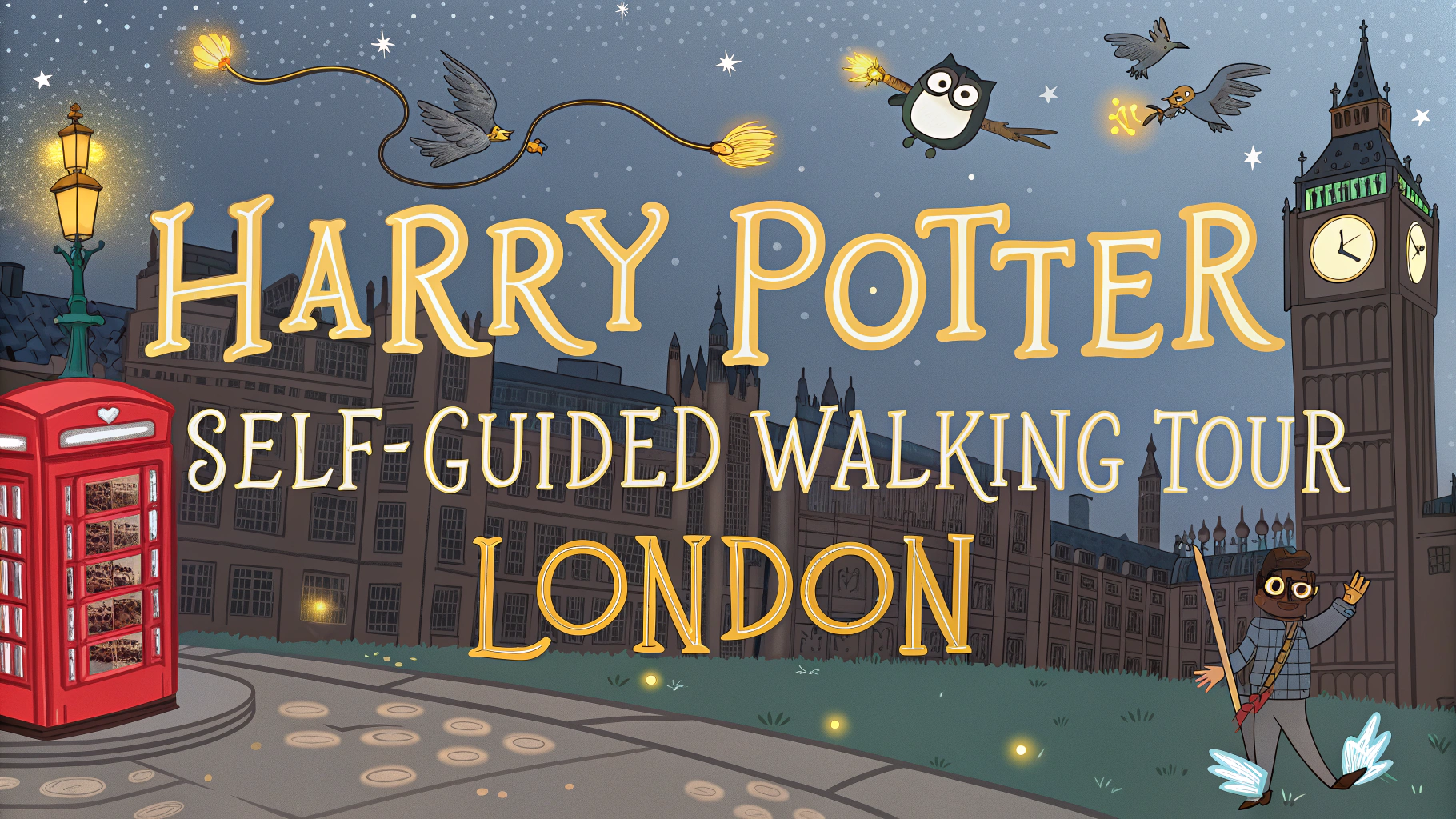 Harry Potter Self-Guided Walking Tour London - SelfGuidedWalk.com