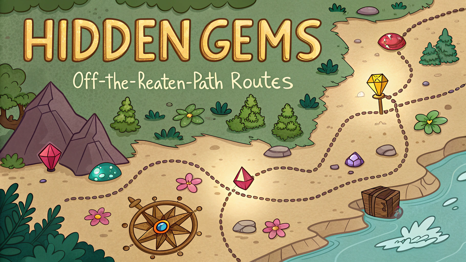 Hidden Gems: Off-the-Beaten-Path Routes - SelfGuidedWalk.com