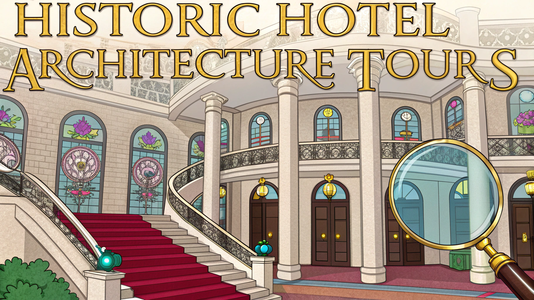 Historic Hotel Architecture Tours - SelfGuidedWalk.com
