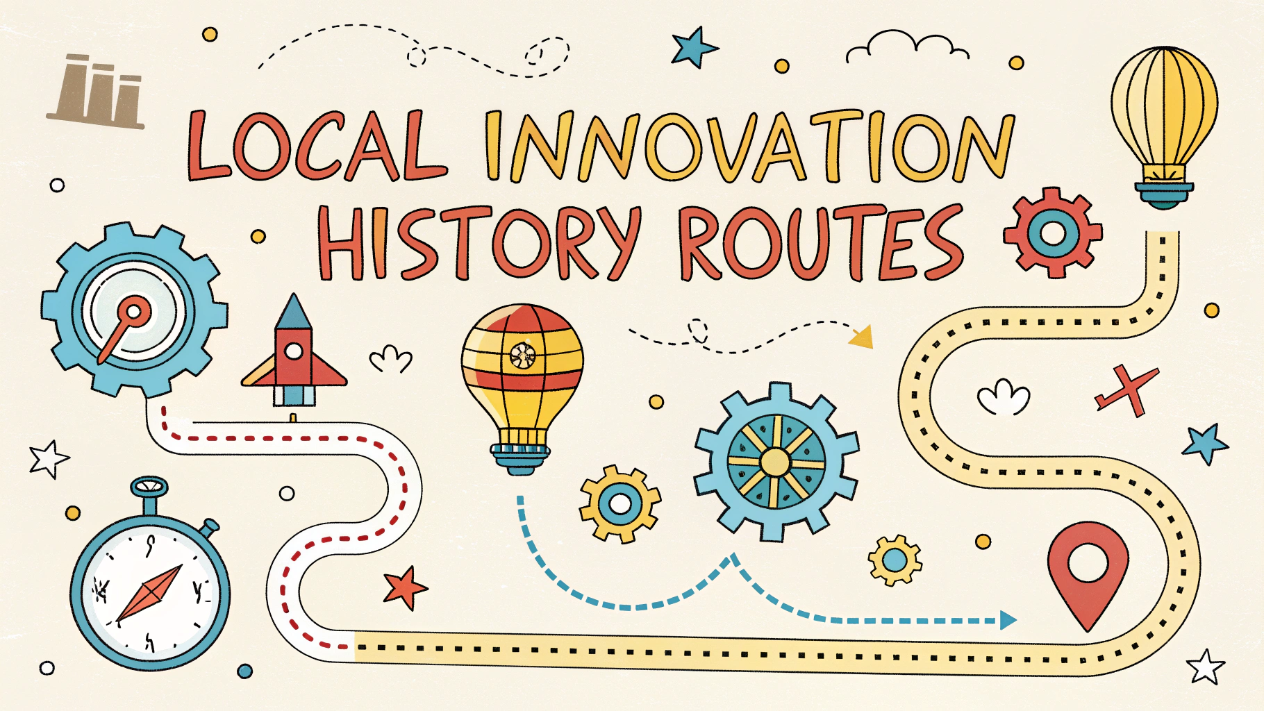 Local Innovation History Routes - SelfGuidedWalk.com