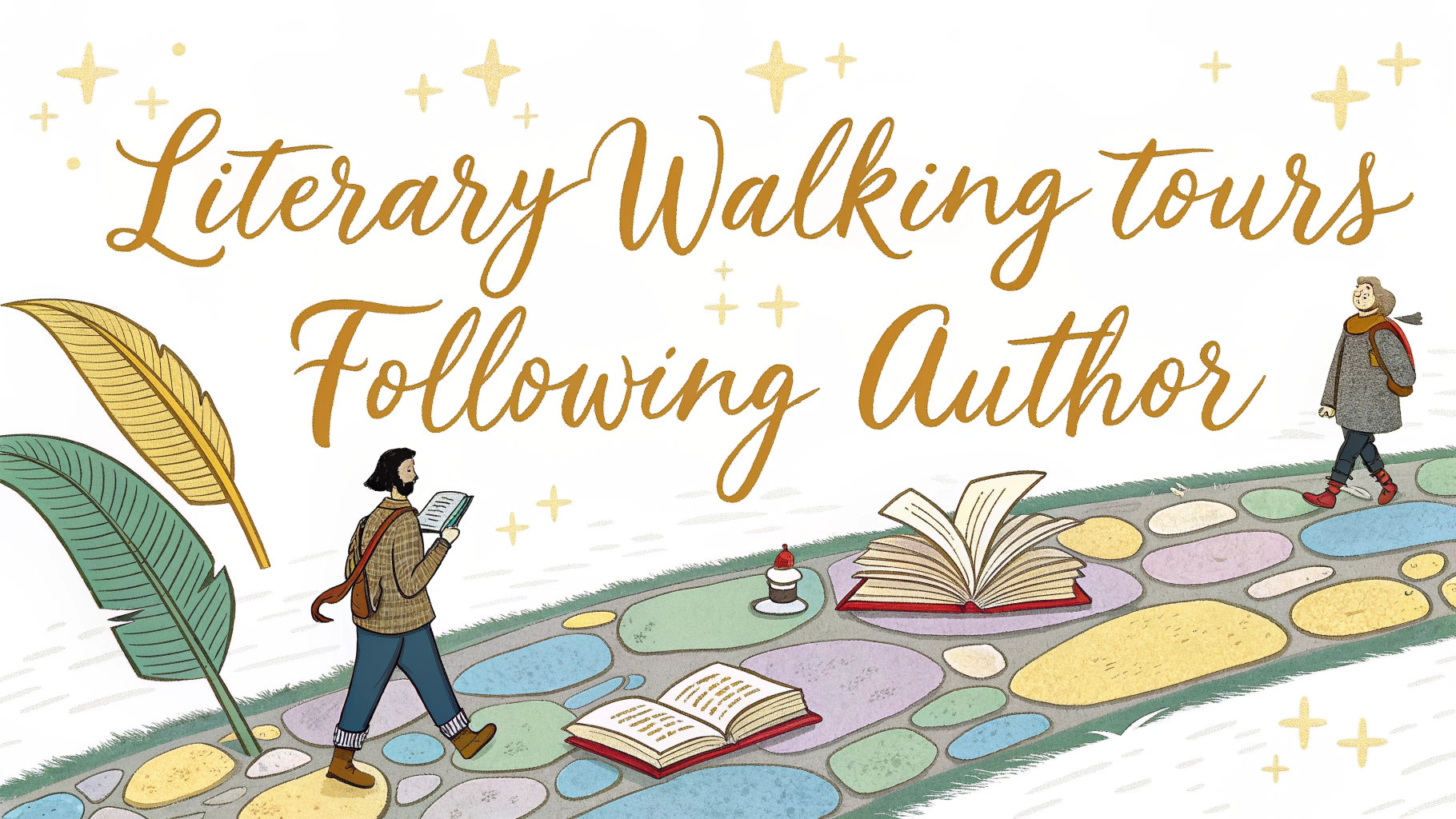 Literary Walking Tours: Following Author Footsteps - SelfGuidedWalk.com