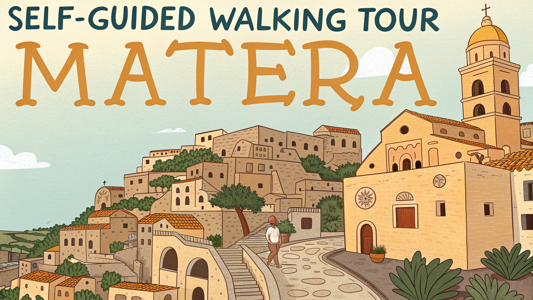 Self-Guided Walking Tour Matera - SelfGuidedWalk.com