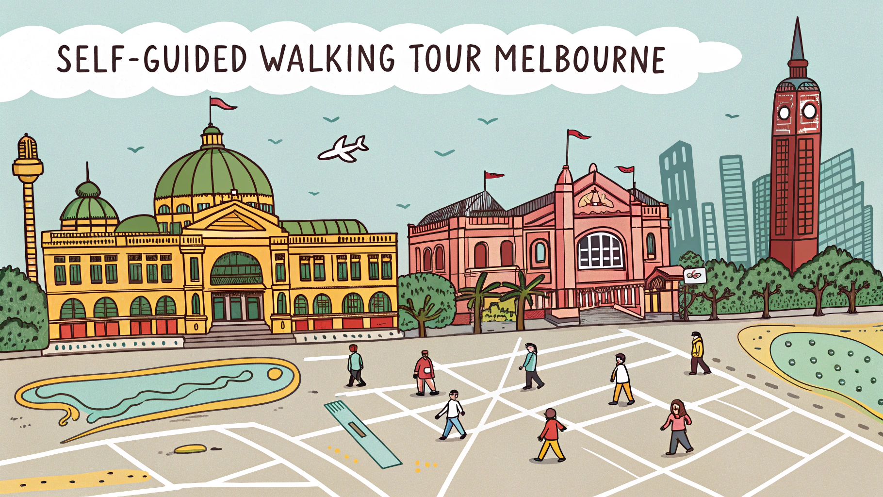 Self-Guided Walking Tour Melbourne - SelfGuidedWalk.com