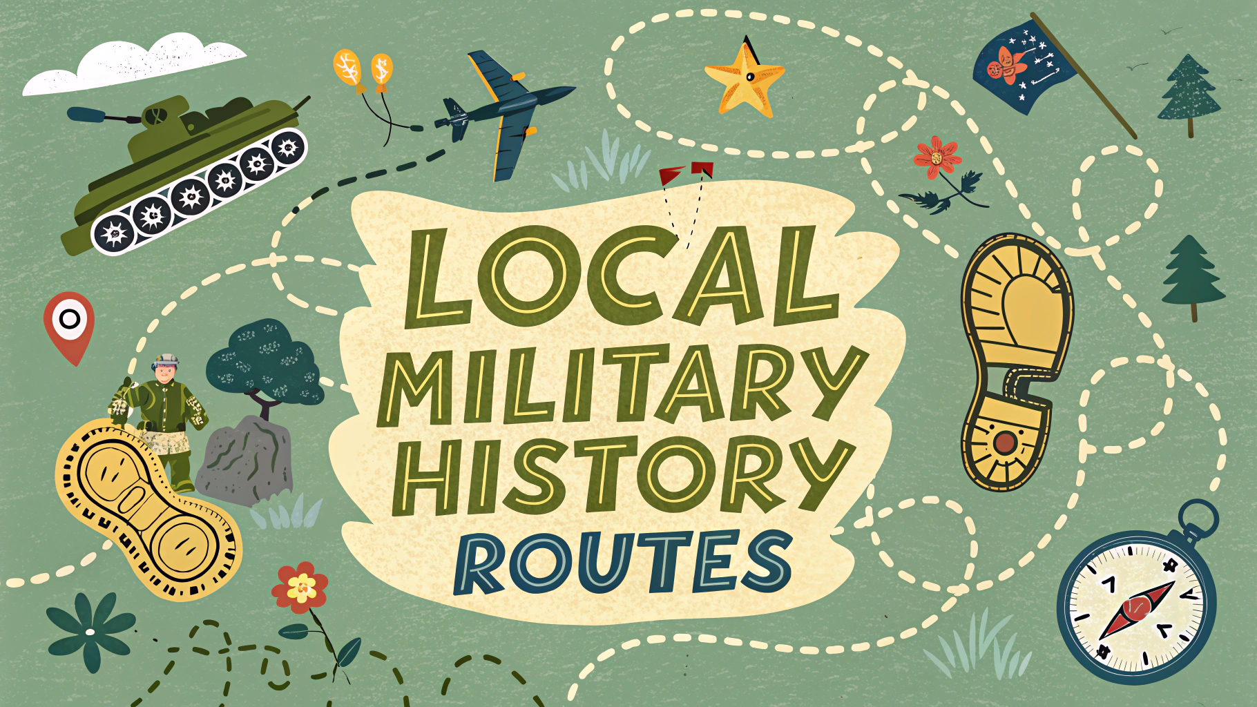 Local Military History Routes - SelfGuidedWalk.com