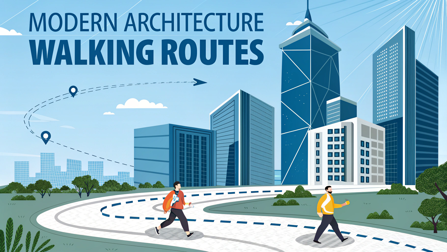 Modern Architecture Walking Routes - SelfGuidedWalk.com