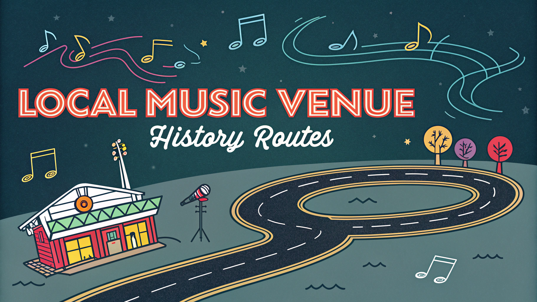Local Music Venue History Routes - SelfGuidedWalk.com