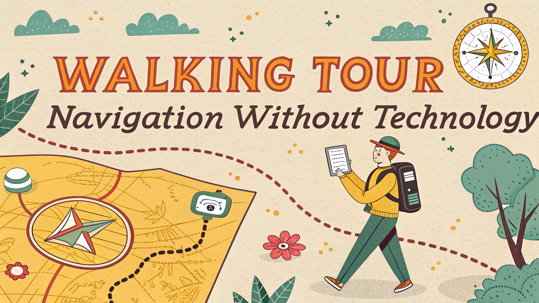 Walking Tour Navigation Without Technology - SelfGuidedWalk.com