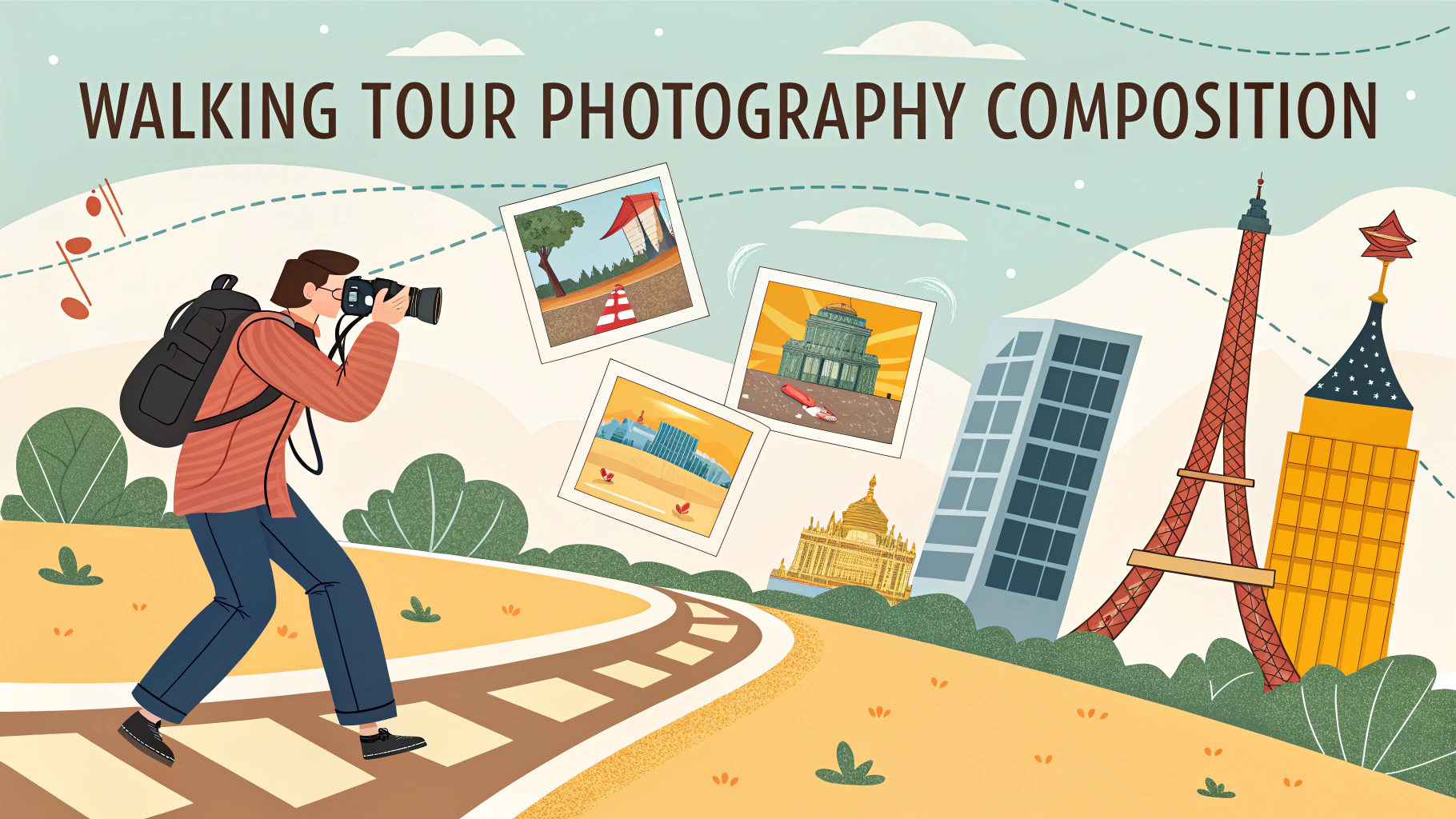 Walking Tour Photography Composition - SelfGuidedWalk.com