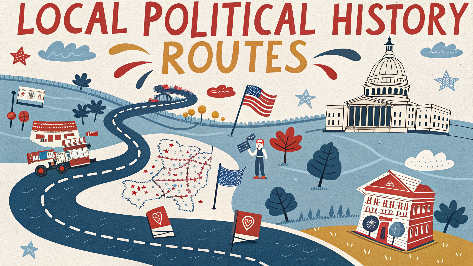 Local Political History Routes - SelfGuidedWalk.com