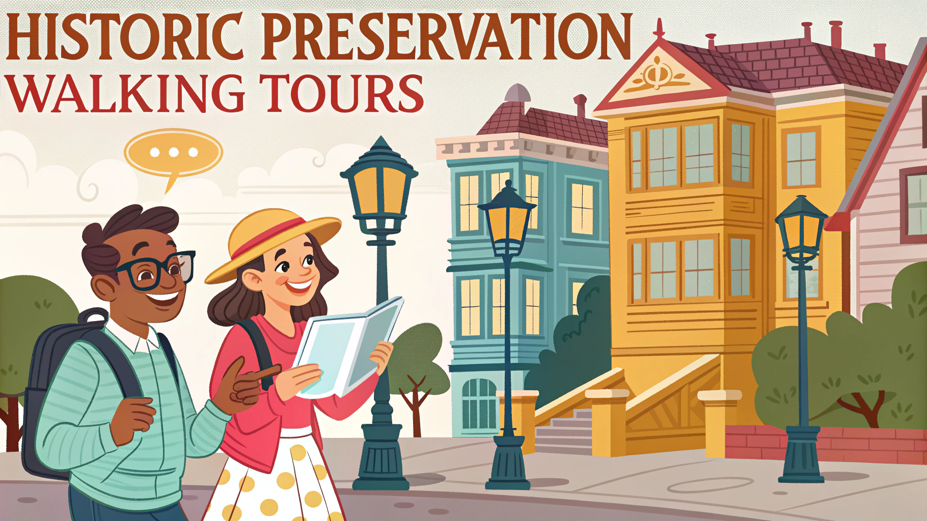 Historic Preservation Walking Tours - SelfGuidedWalk.com