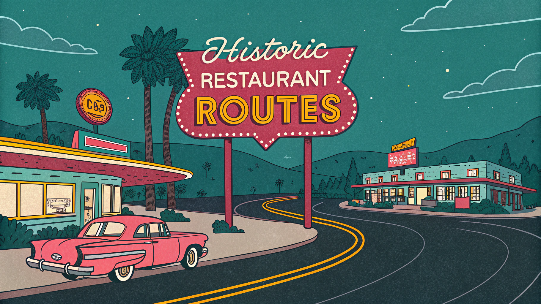 Historic Restaurant Routes - SelfGuidedWalk.com