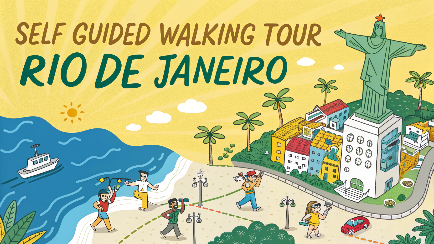 Self Guided Walking Tour Rio de Janeiro - SelfGuidedWalk.com