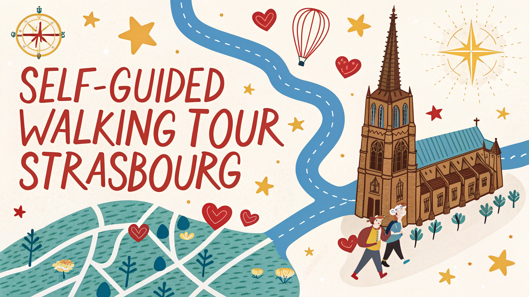Self-Guided Walking Tour Strasbourg - SelfGuidedWalk.com