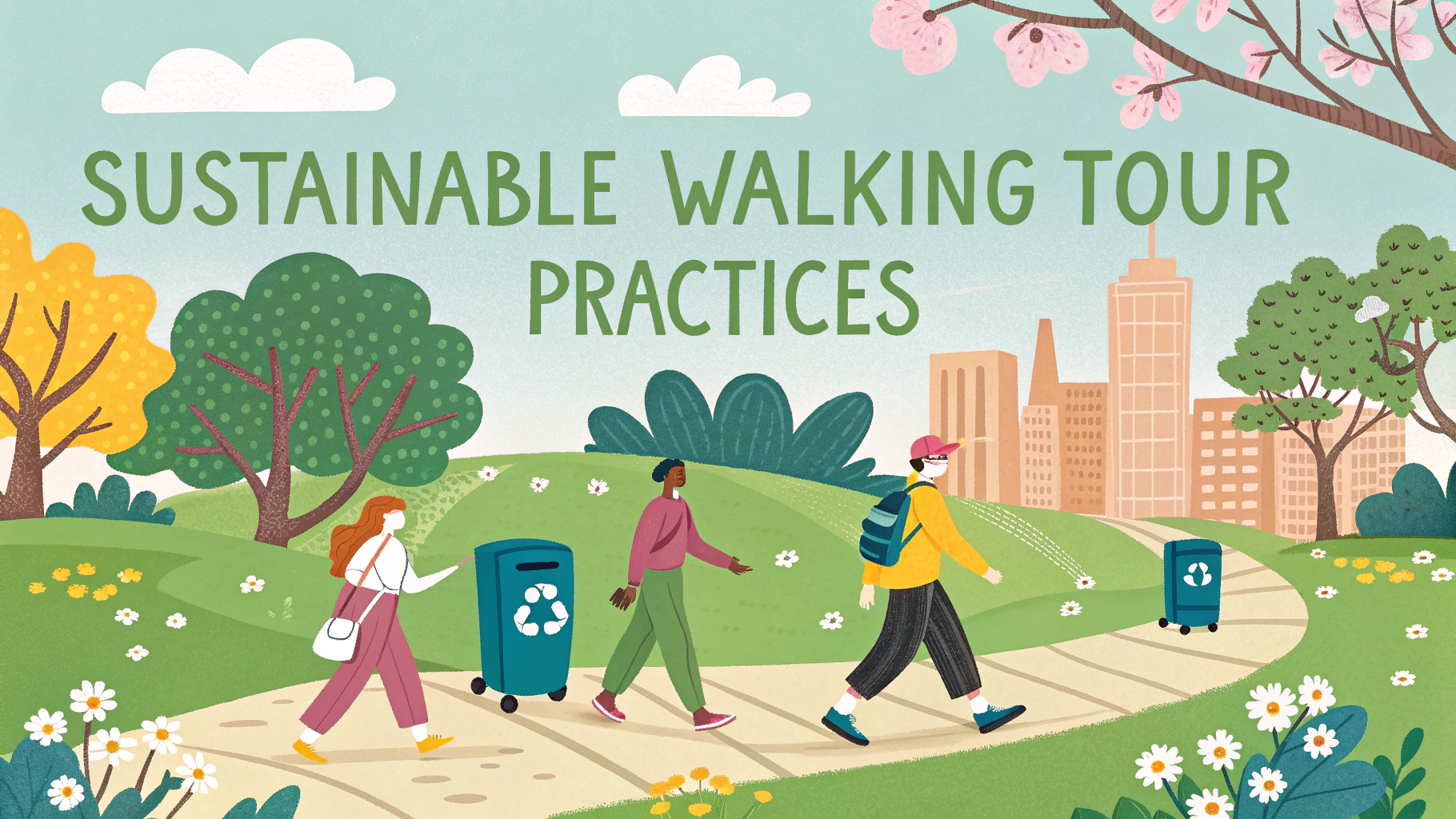 Sustainable Walking Tour Practices - SelfGuidedWalk.com
