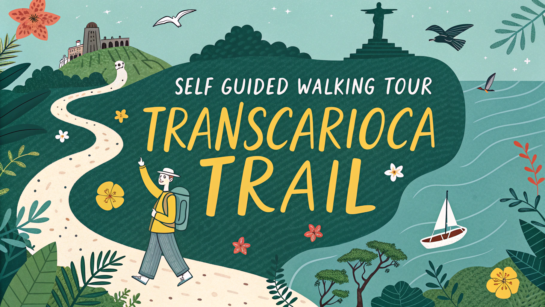 Self Guided Walking Tour Transcarioca Trail - SelfGuidedWalk.com