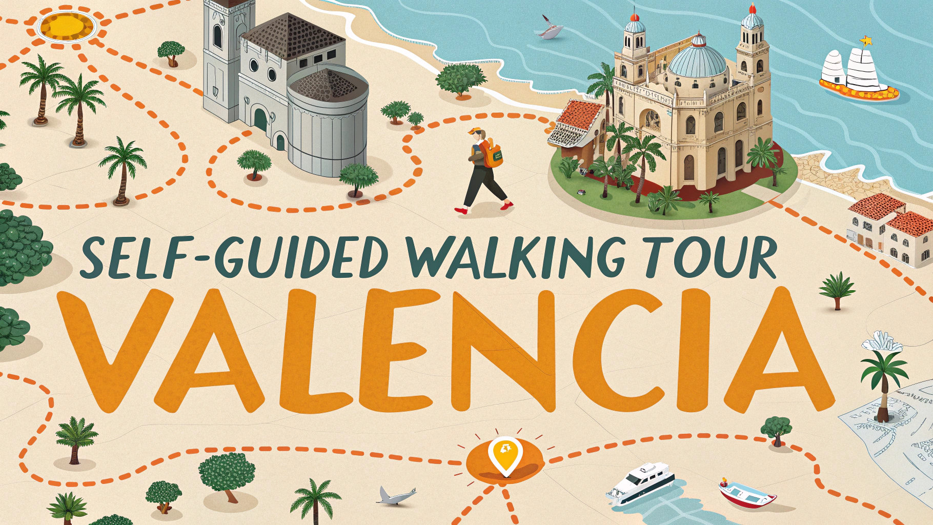Self-Guided Walking Tour Valencia - SelfGuidedWalk.com