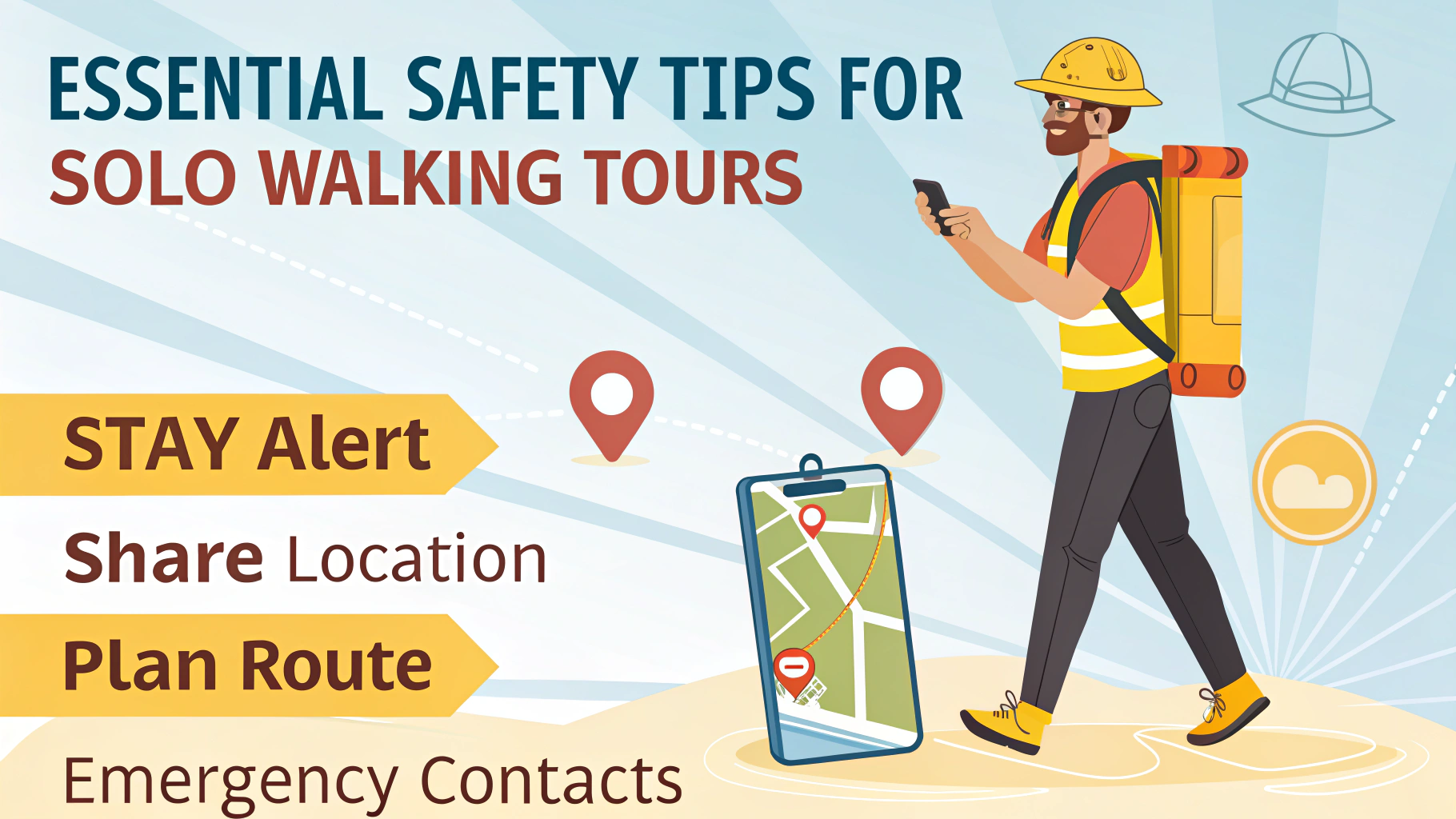 Essential Safety Tips for Solo Walking Tours - SelfGuidedWalk.com