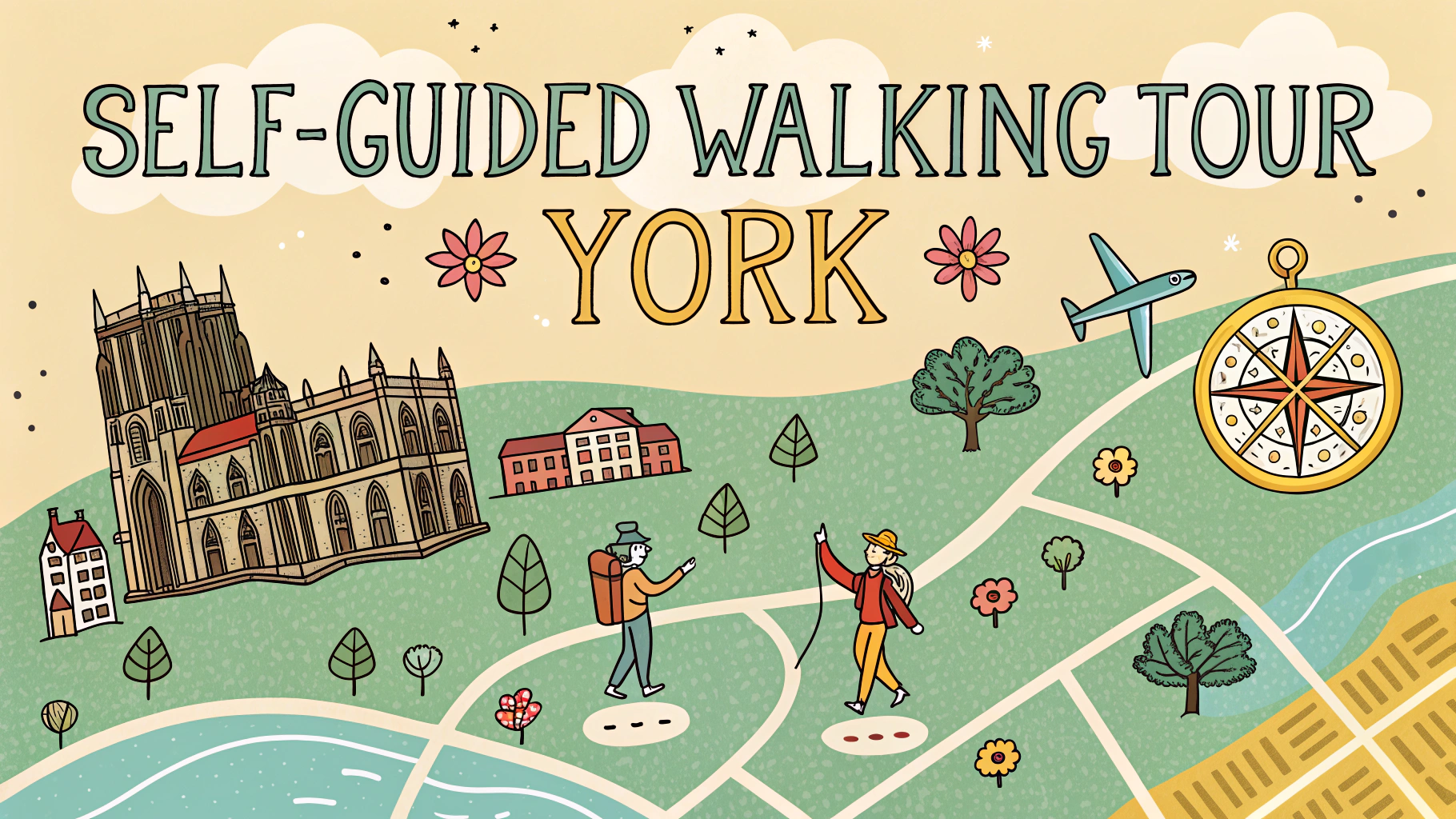 Self-Guided Walking Tour York - SelfGuidedWalk.com